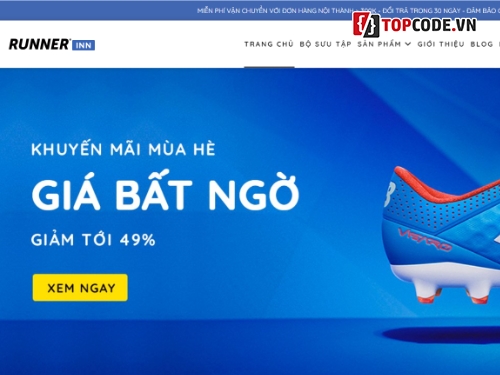 Website bán hàng html – css (Bootstrap)